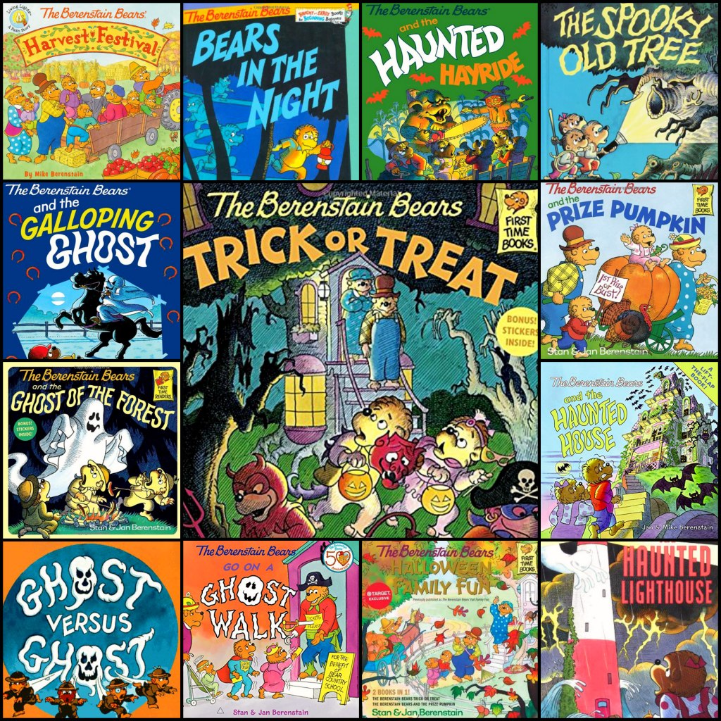 Berenstain Bears Books for Halloween – Berenstain Bears Bibliography & Blog